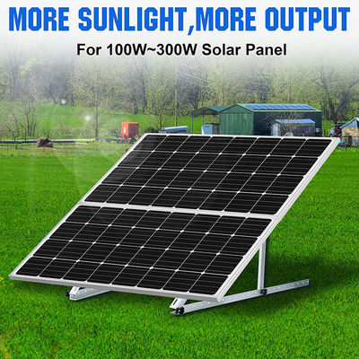 Non Rusting Customize Solar Panel Tilt Mount Frame For Cement Roof