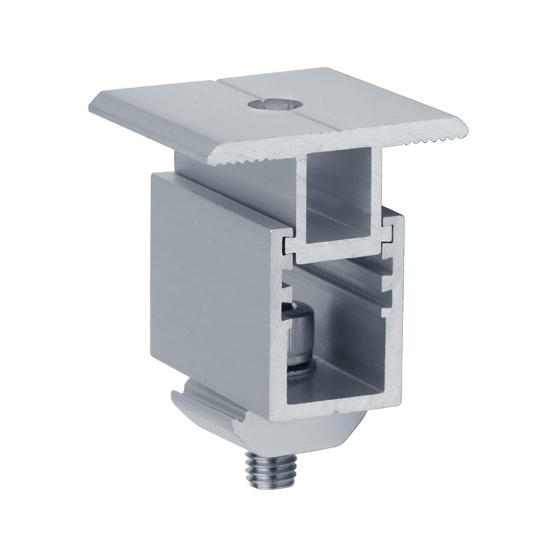 Customised Lightweight Solar Panel Metal Roof Clamps 40-80mm Length