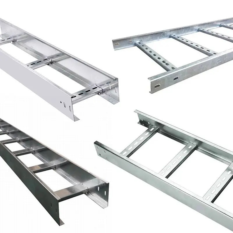 Fire Resistance Silver Galvanized Cable Tray 1-12m Length For ...