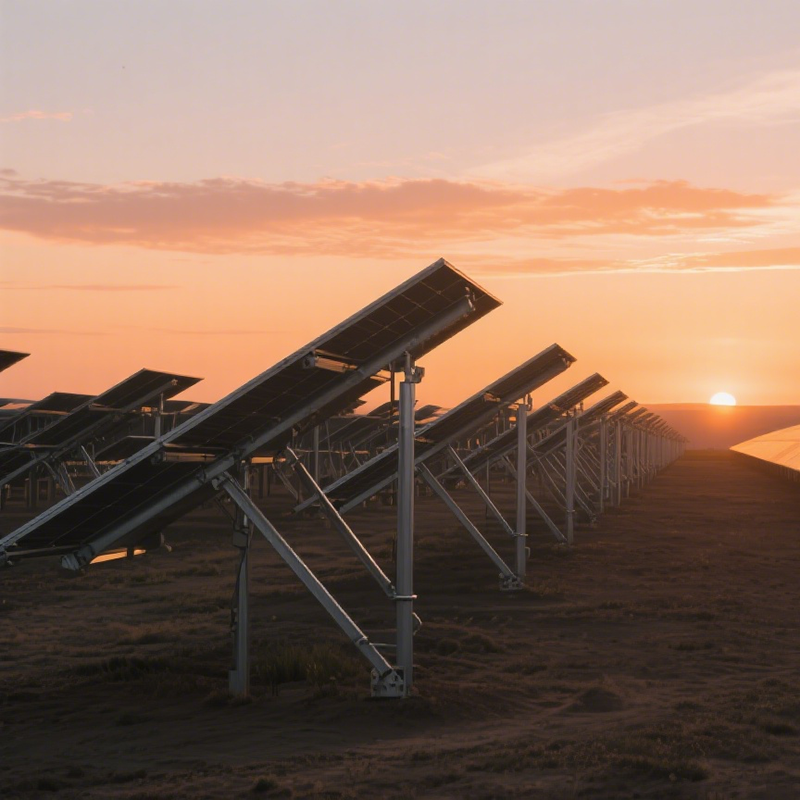 Ground Solar Mounting Brackets 60m/s Wind Load 1.6KN/㎡ Snow Load