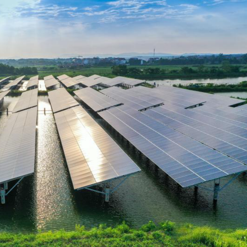 Ground Solar PV Mounting Frame - Deep Pile Anchoring, Wind & Shake ...