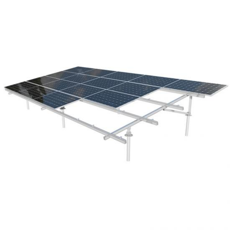 Solar Panel Mounting Brackets Ground Mounting Steel Structure Aluminum ...