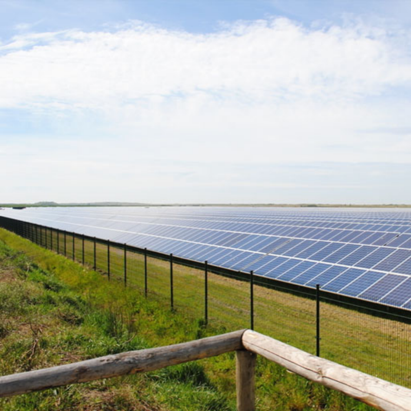 Heavy duty Ground Solar Mounting Brackets featuring extruded aluminum ...